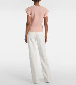 Chloé Ruffled Wool Top