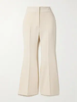 Gabriela Hearst Marsh' Flared Wool Trousers