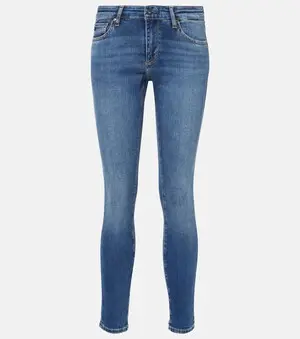 Ag Mid-rise Skinny Jeans