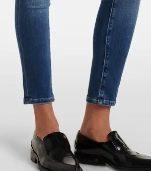 Ag Mid-rise Skinny Jeans