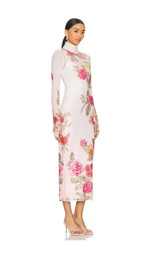 AFRM Shailene Mesh Dress - Pink