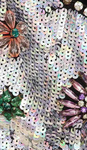 Majorelle Chanse Embellished Mini Dress