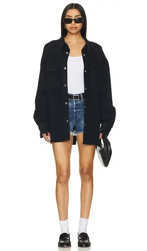 AGOLDE Parker Short - Denim-medium