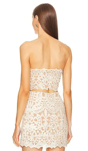 MICHAEL COSTELLO X Revolve Lucille Lace Top