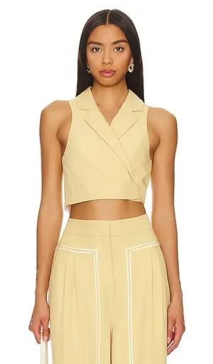 OSIS STUDIO Rachel Vest - Beige