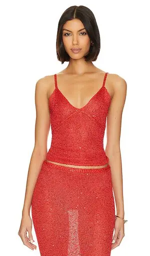 ASTA RESORT Carolina Camisole - Red