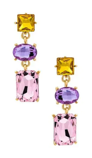 PETIT MOMENTS Allie Dangle Earrings - Multi