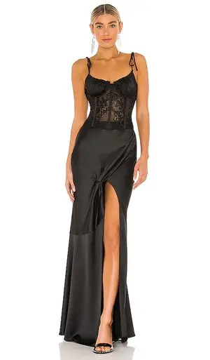 V. Chapman Spaghetti Strap Evening Dresses