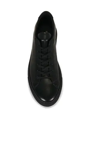COMMON PROJECTS Achilles Low Leather Sneakers - Black