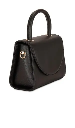 OLGA BERG Sasha Top Handle Bag - Black
