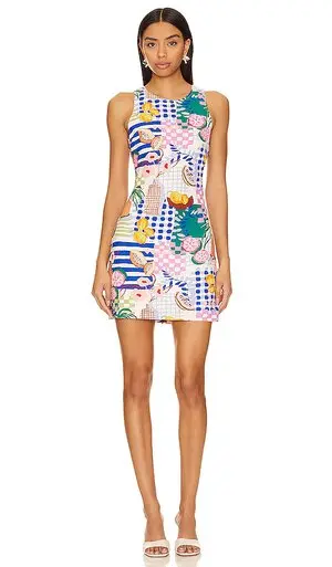 Minkpink Al Fresco Mini Dress - Multi