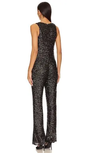 Nbd Heather Sequinned Jumpsuit