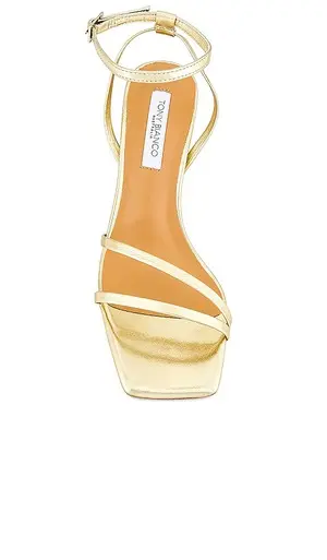 TONY BIANCO Corso Metallic Heel - Metallic Gold