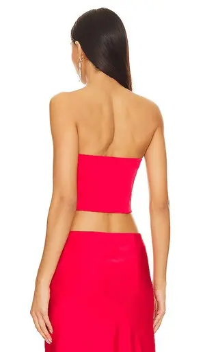 Nbd Chiara Bustier Top - Red
