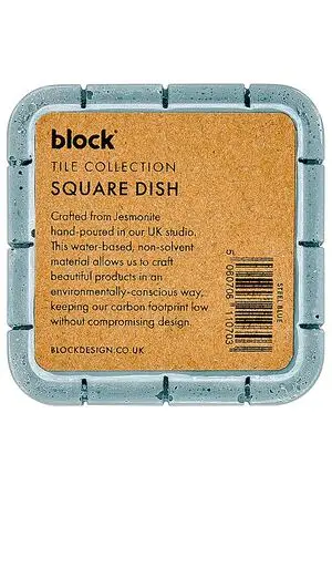BLOCK Tile Square Dish - Blue