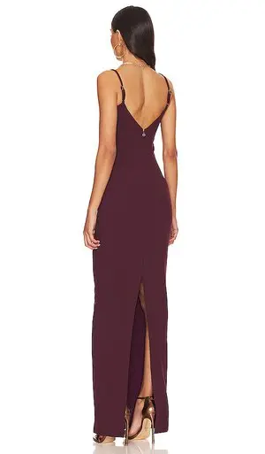 NOOKIE Bailey Gown - Wine
