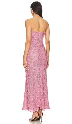 Rococo Sand X Revolve Paris Lace Midi Dress - Pink