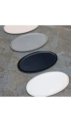 FABLE The Oval Serving Platter - Grey