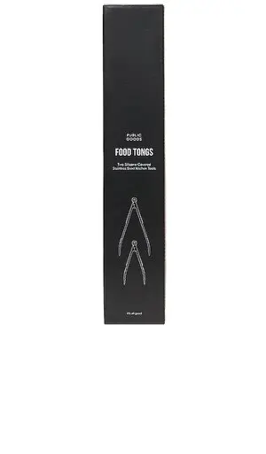 PUBLIC GOODS Stainless Kitchen Tongs Set