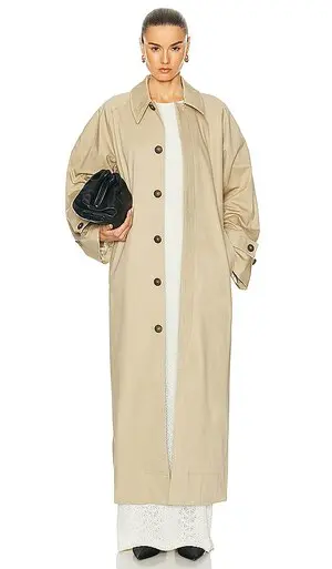 L'academie Ayisa Trench Coat In . Also