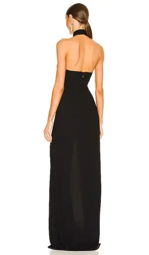 Amanda Uprichard Queen Gown - Black