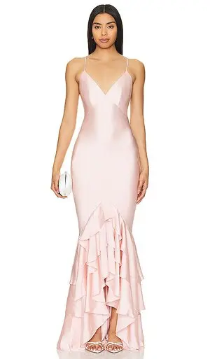 LOVERS AND FRIENDS Cleo Gown - Blush