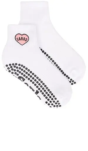 SOULS. Souls Carbs Grip Socks - White