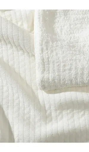 SUNDAY CITIZEN King/cal King Herringbone Snug Coverlet