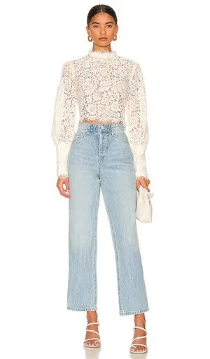 Bardot Georgia Lace Top