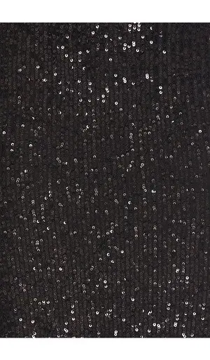 NOOKIE Strapless Sequin Embellished Gown - Black
