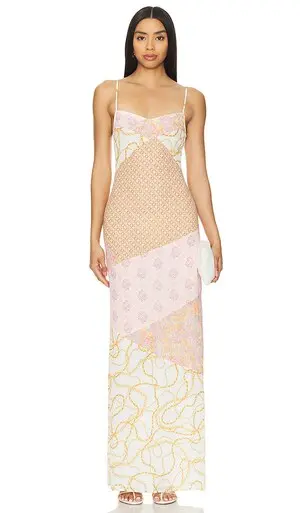 Majorelle Carrie Maxi Dress In . Also - Nude