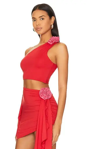 LOVERS AND FRIENDS Cordelia Top - Red
