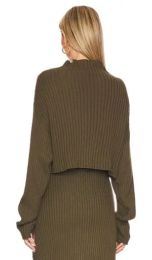 BOBI Cropped Pullover In . Also