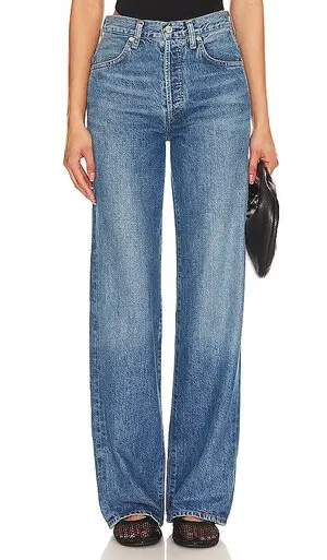 Citizens Of Humanity Annina Wide Leg Jeans - Denim-medium