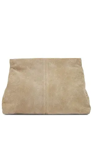 FLATTERED Suede Clay Bag - Tan