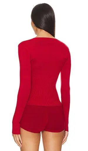 Frankies Bikinis Lenon Cloud Knit Sweater