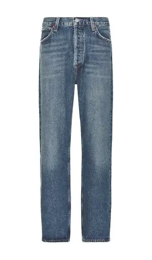AGOLDE 90's Straight Leg Jeans In Medium Wash Denim - Denim-medium