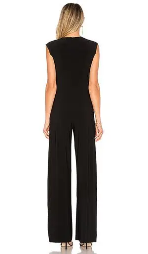 Norma Kamali Sleeveless Wide-leg Jumpsuit