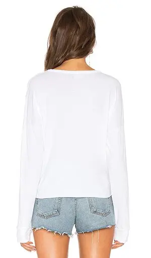 Michael Lauren Keegan Crop Tee In . Also