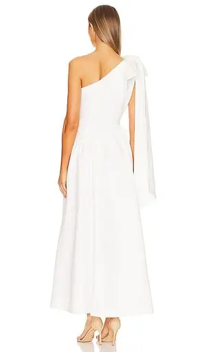 ELLIATT Liesel One Shoulder Bow Accent Dress