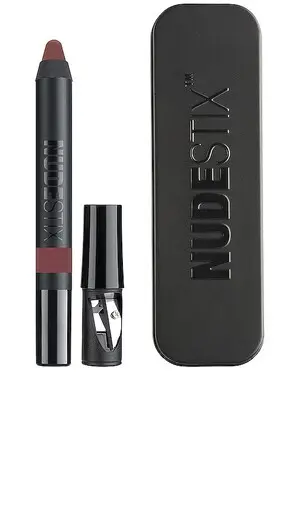 NUDESTIX Intense Matte Lip + Cheek Pencil - Purple