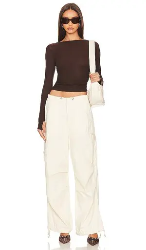 Michael Lauren Sorento Snap Cuff Top