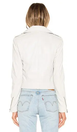 LAMARQUE Donna Leather Jacket - White