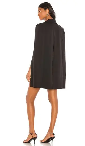 Katie May Boss Lady" Cape Dress - Black