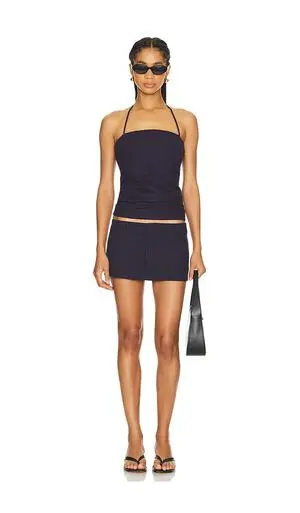 Lioness Rhode Mini Skirt - Navy