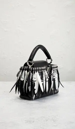 FWRD RENEW Louis Vuitton Feather Capucines Bb Handbag