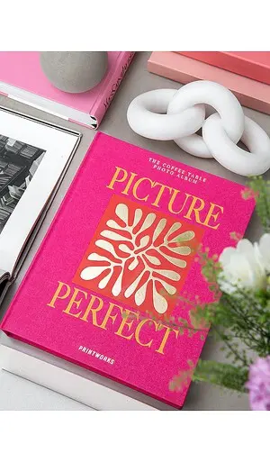 PRINTWORKS Picture Perfect Photo Album - Fuchsia