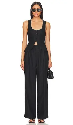 Faithfull The Brand Stanze Linen Waistcoat