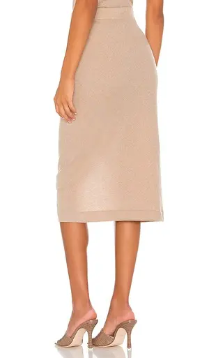 Enza Costa Cashmere Midi Skirt