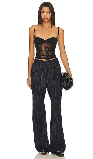MUSIER PARIS Lalou Lace Top